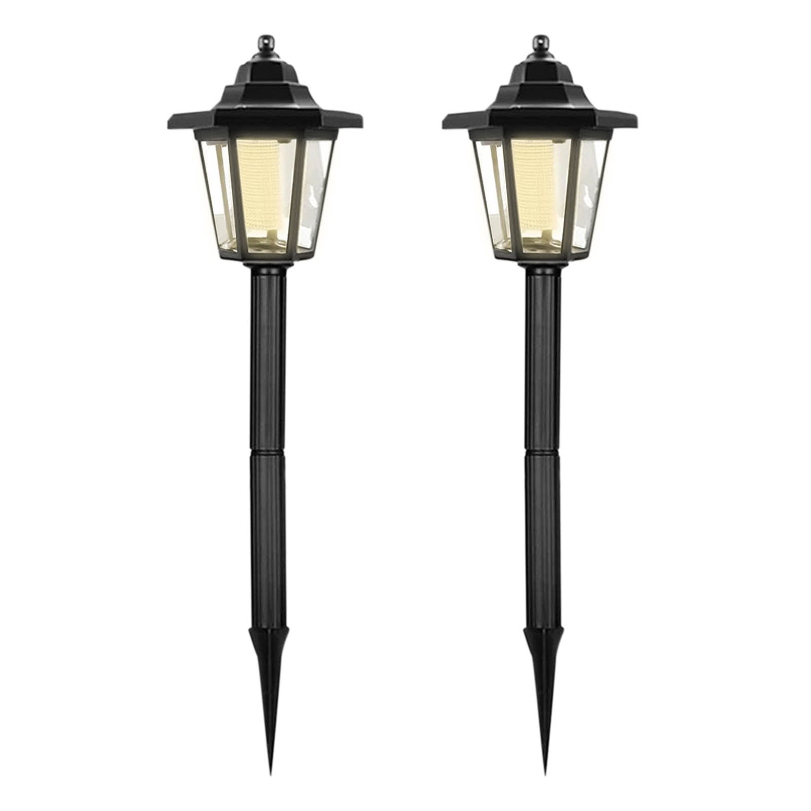 LSLJS Solar Lights For Outside,LED Outdoor Light Waterproof Solar Power ...