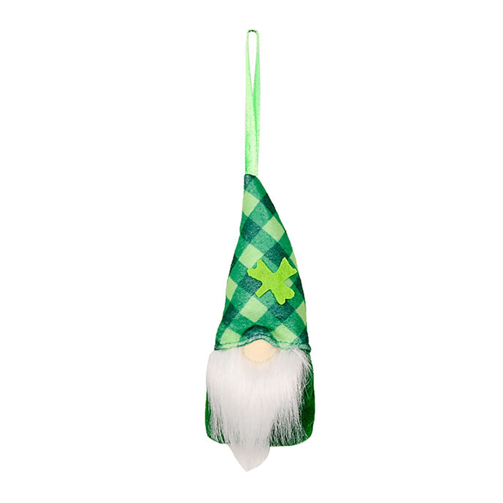 LSLJS St. Patricks Faceless Doll Ornaments, Irish Green Leaves Gnomes ...