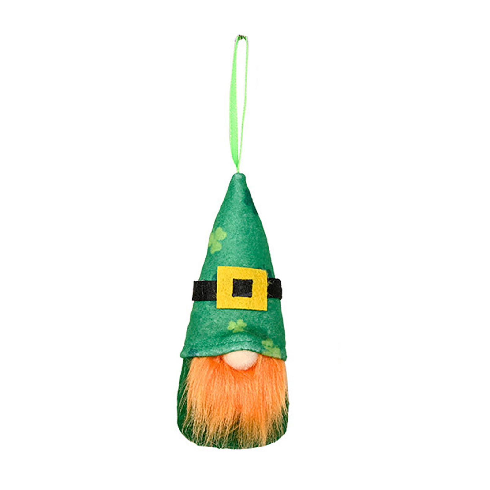 LSLJS St. Patricks Faceless Doll Ornaments, Irish Green Leaves Gnomes ...