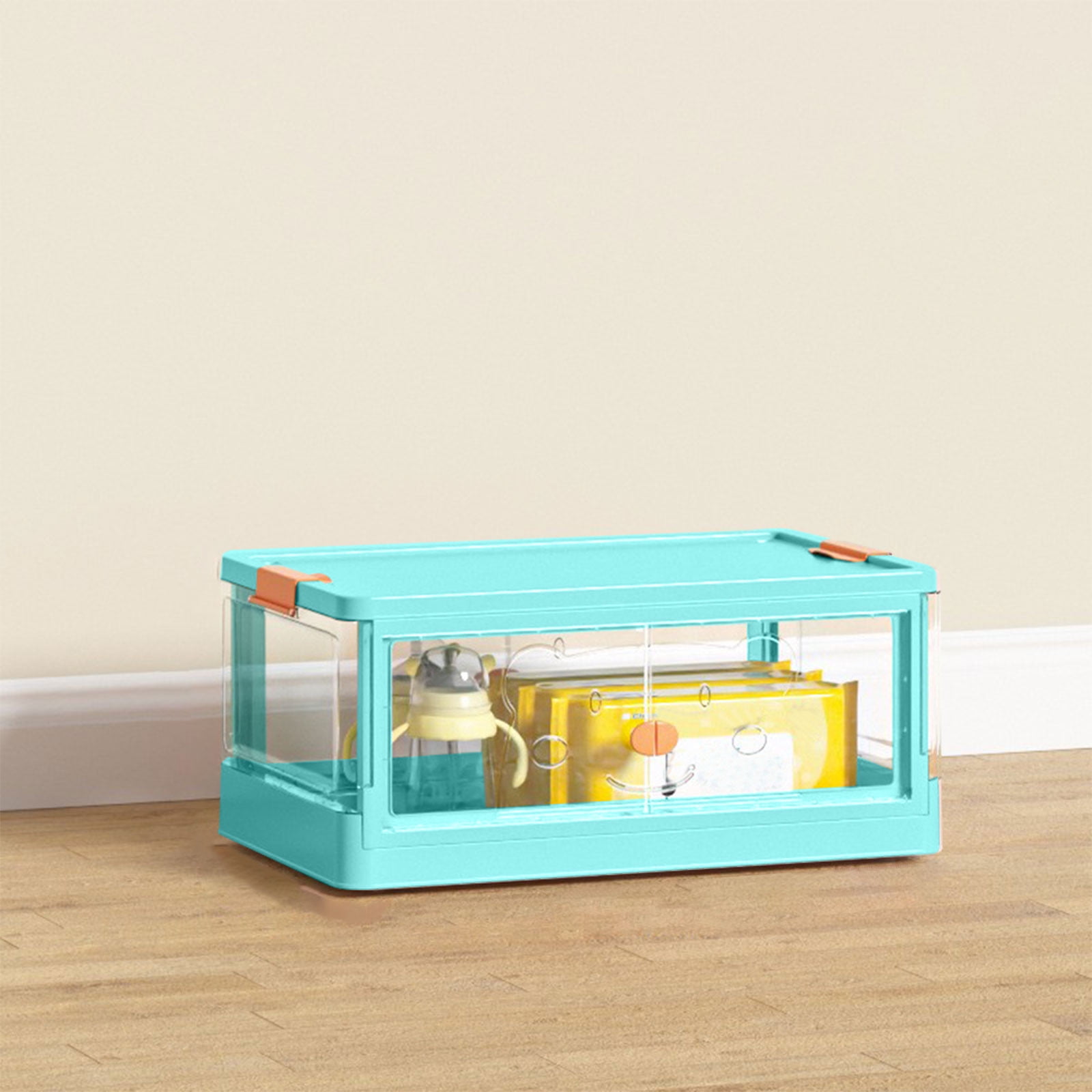 LSLJS Stackble Storage Bins, Closet Organizers and Storage Foldable ...