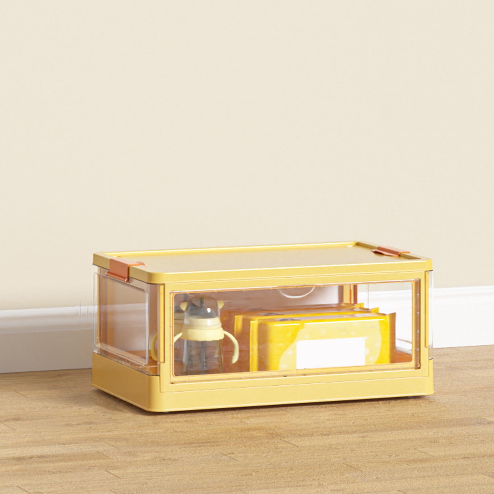 LSLJS Stackble Storage Bins, Closet Organizers and Storage Foldable ...