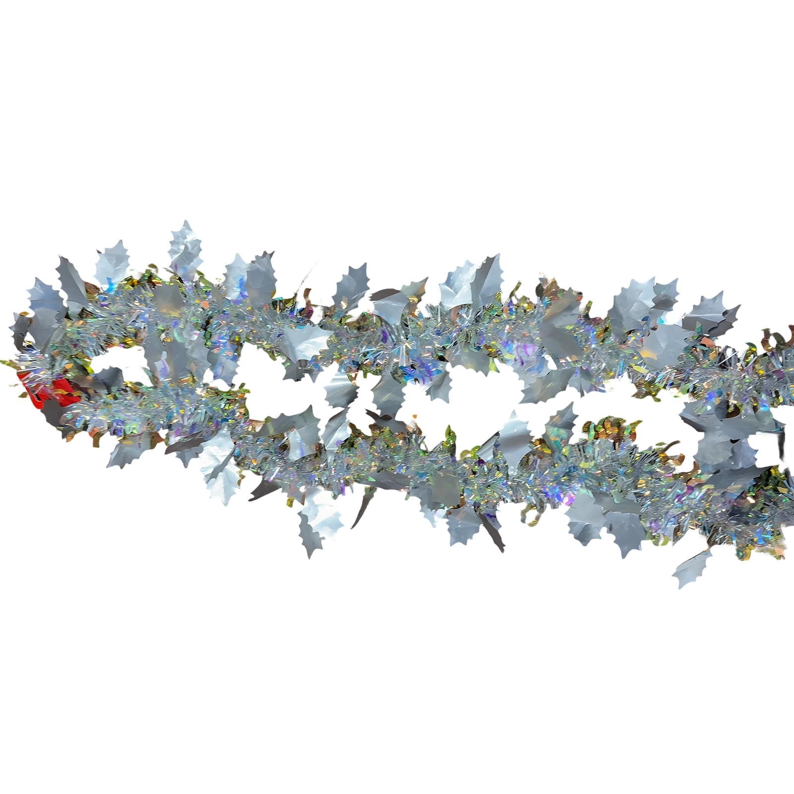 LSLJS Tinsel Garland 6.6Ft Glitter Metallic Twist Hanging Christmas ...