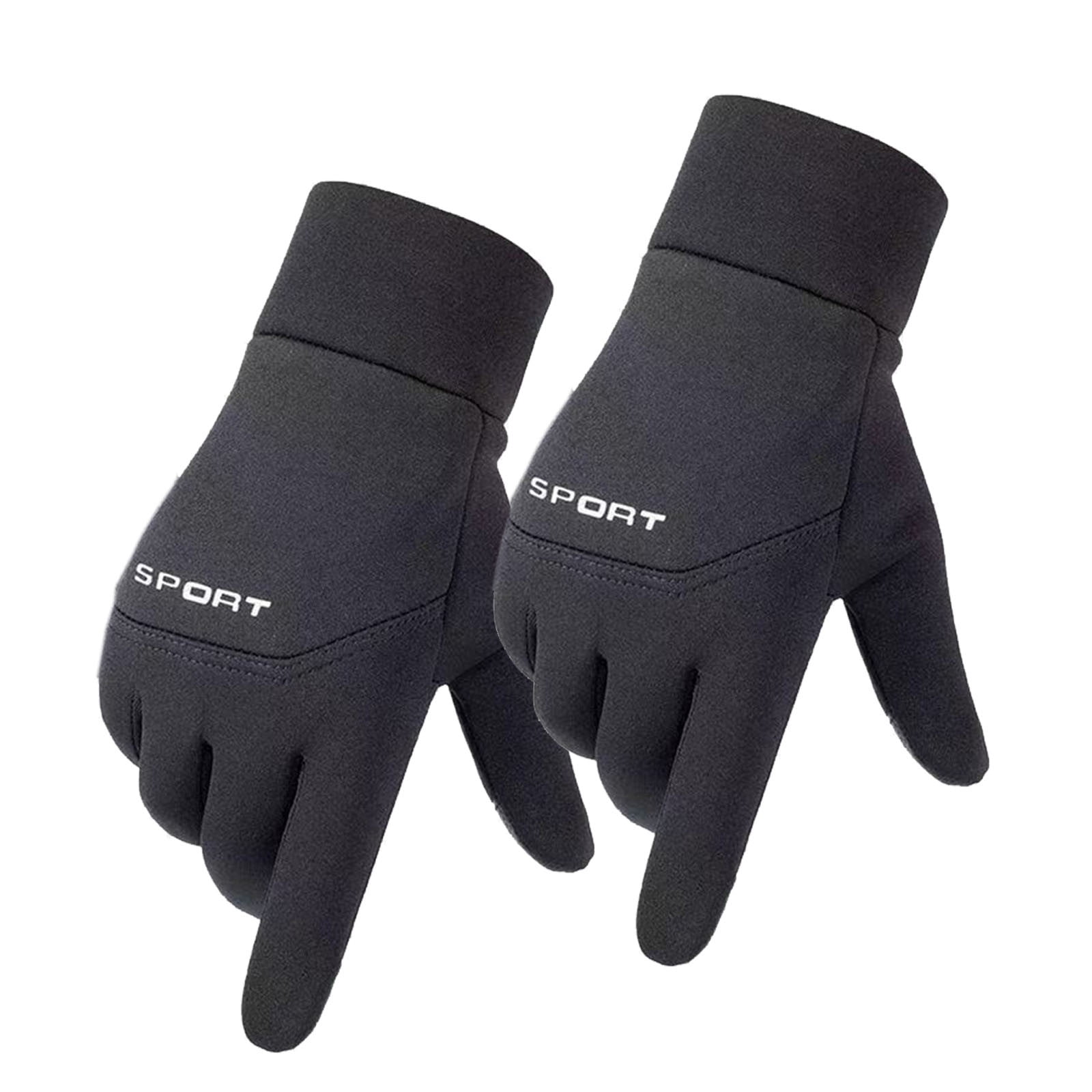 LSLJS Winter Gloves for Men,Cold-Resistant Full Finger Gloves with ...