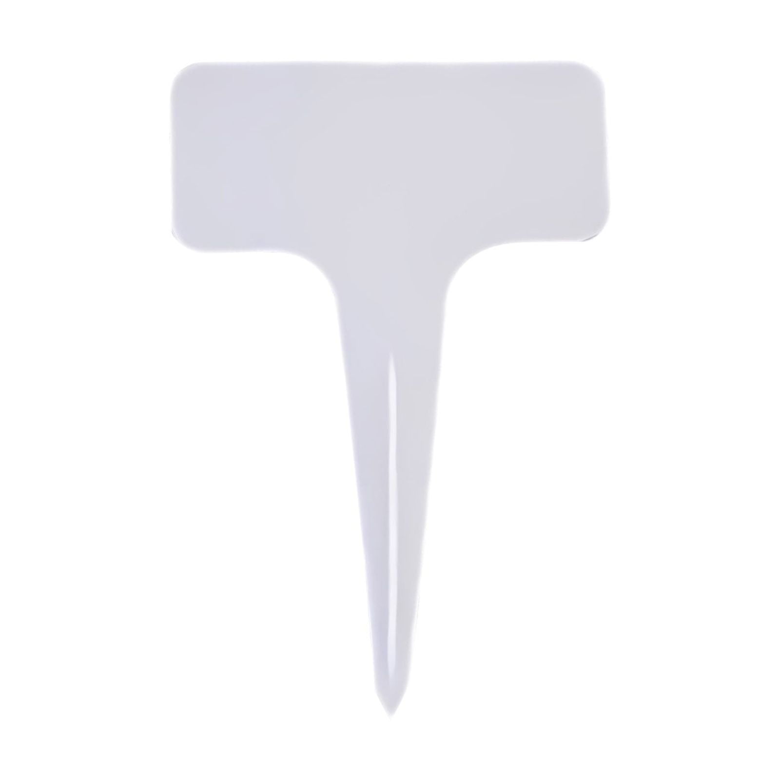 LSLXA Durable Plastic Plant Labels Red T-Type Garden Tags for Seedlings ...