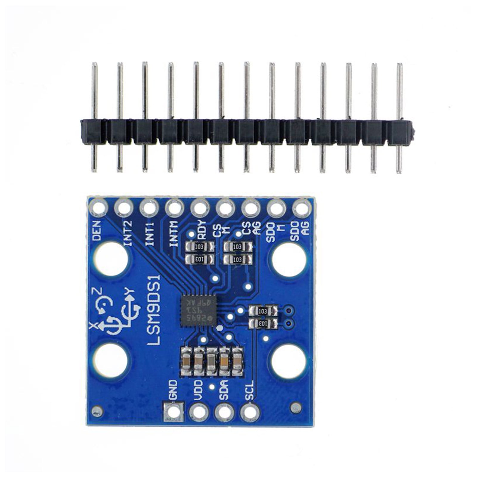 LSM9DS1 9 Shaft Electronic Accelerometer Gyroscope Sensory Module ...