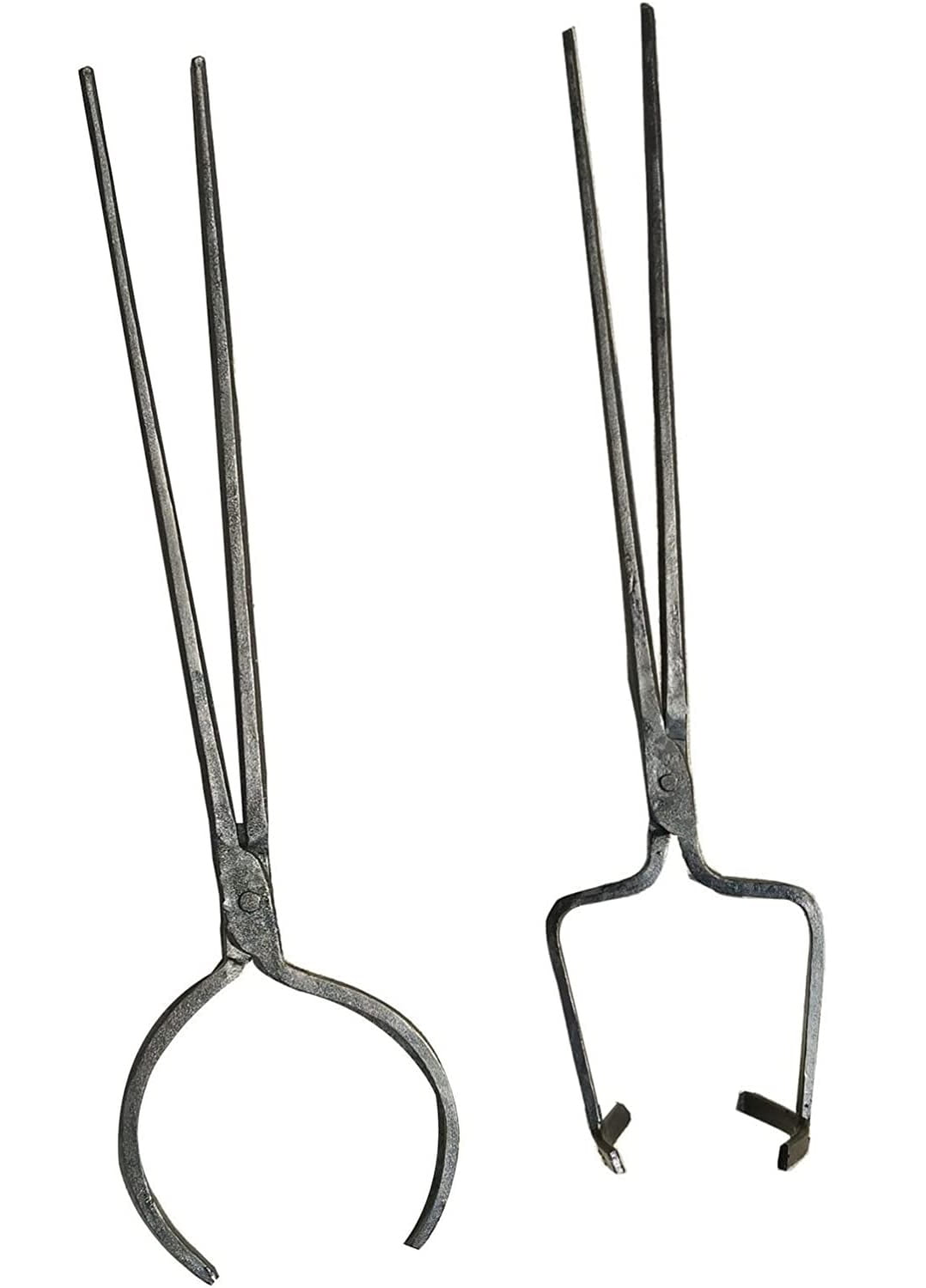 LSMIITTH 10-16Kg Crucible Tongs for Lifting and Pouring Set Metal Casting Tool - Walmart.com