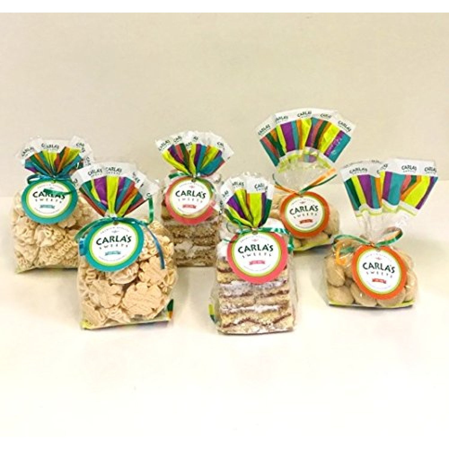 LSNF Assortment 13 ( 2 Meringues, 2 Guava Cakes, 2 Mantecaditos bags ...