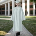 Lsolmd Matte Graduation Cap And Gown 2024 Set Bulk With Tassel For High