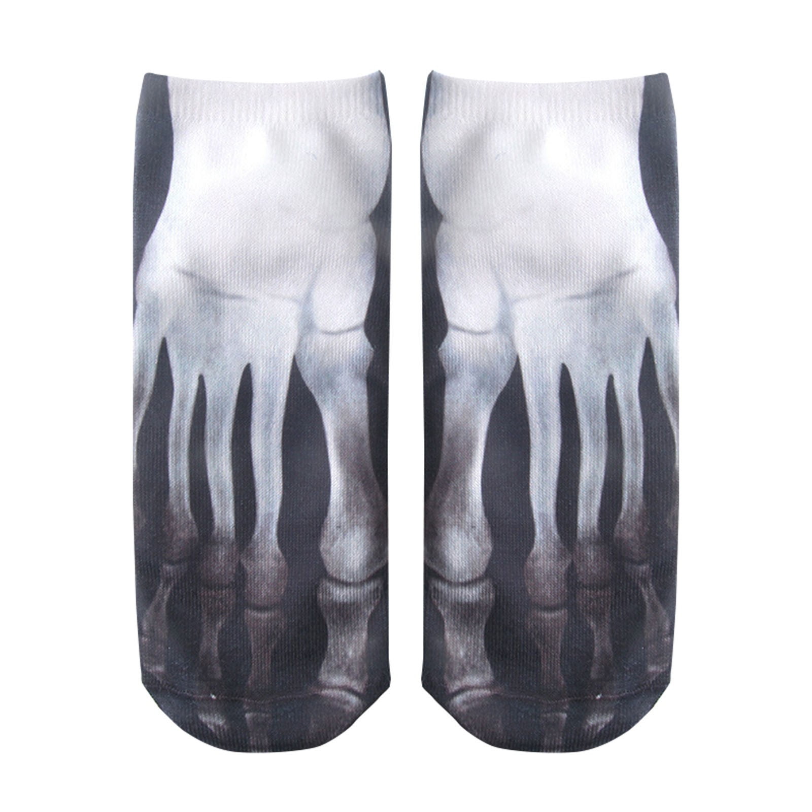 LSQii Funny Socks for Women 3D Pattern Casual Soft Happy Feet Crazy ...