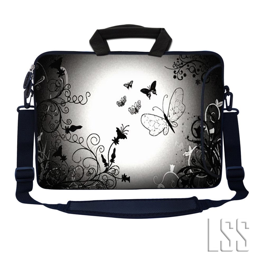 LSS 13.3 inch Laptop Sleeve Bag with Pocket, Soft Handle & Removable ...