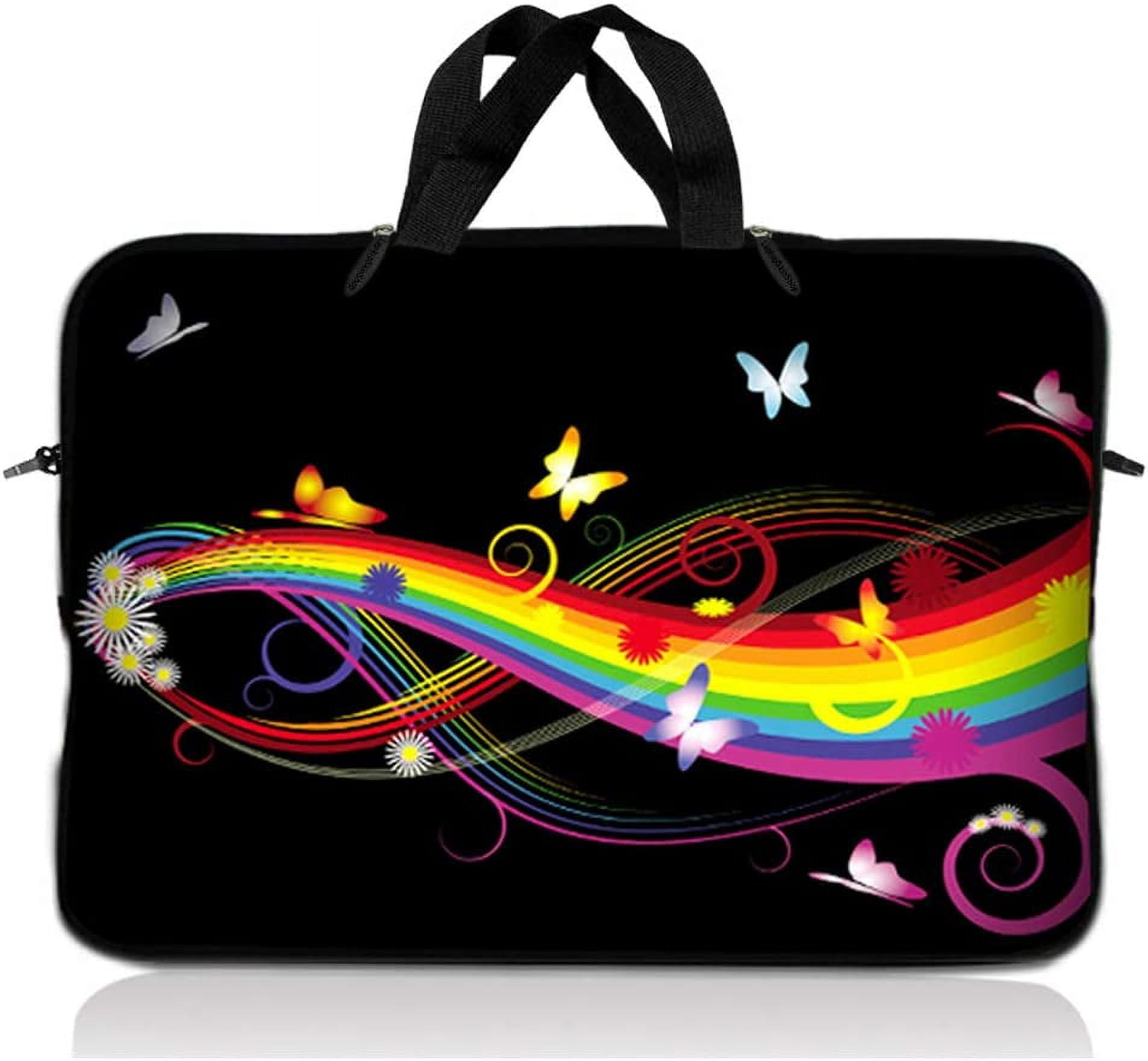 LSS 15.6 inch Laptop Sleeve Bag Carrying Case with Handle for 14" 15 ...