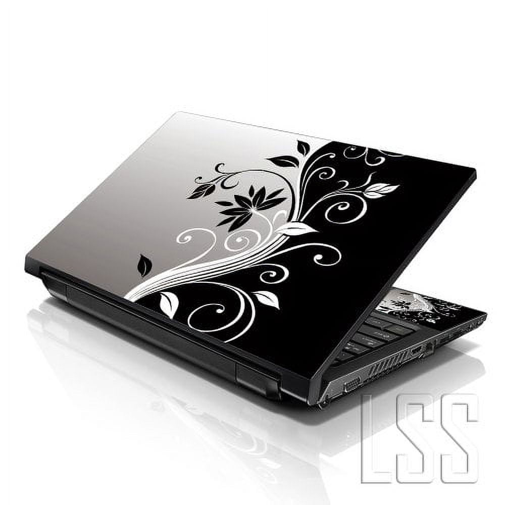 LSS 17.3 Inches Laptop Notebook Skin Sticker with 2 Wrist Pads ...