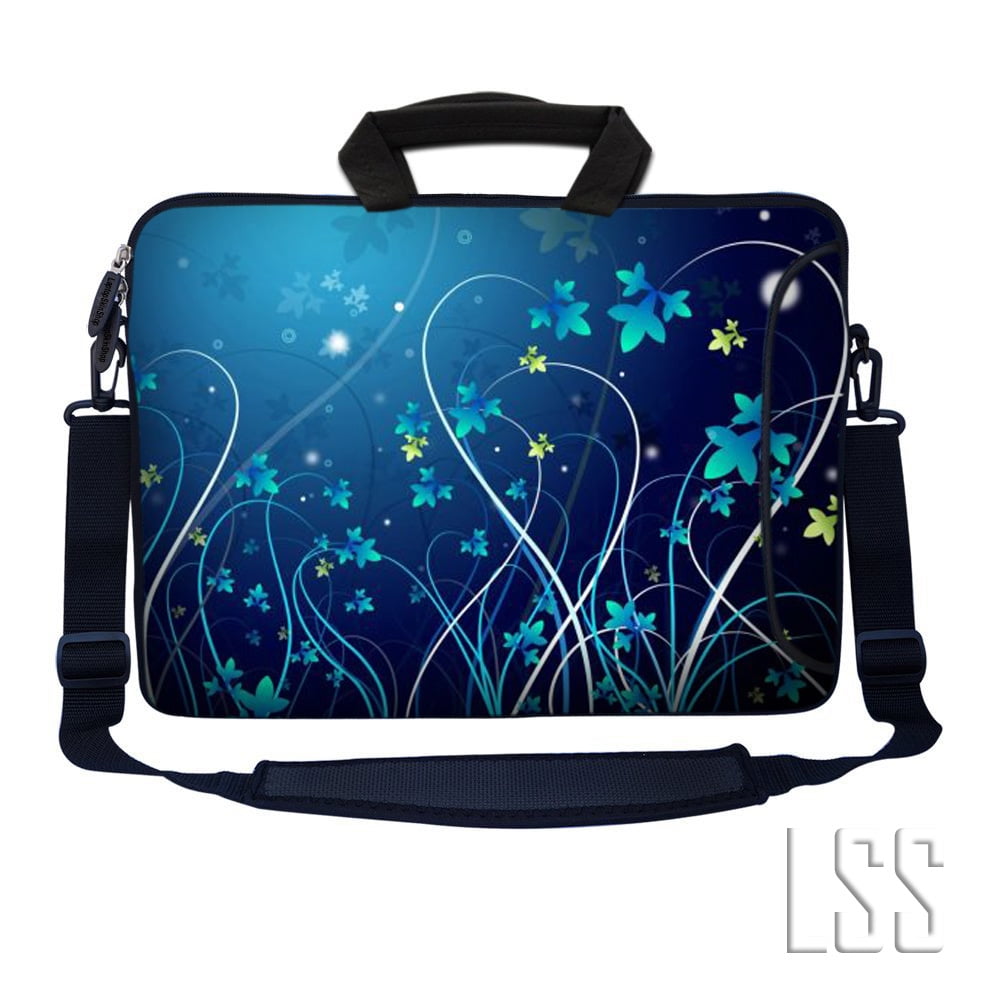 LSS 17" Laptop Bag - Case with Side Pocket, Strap for 16"-17.4" Devices ...