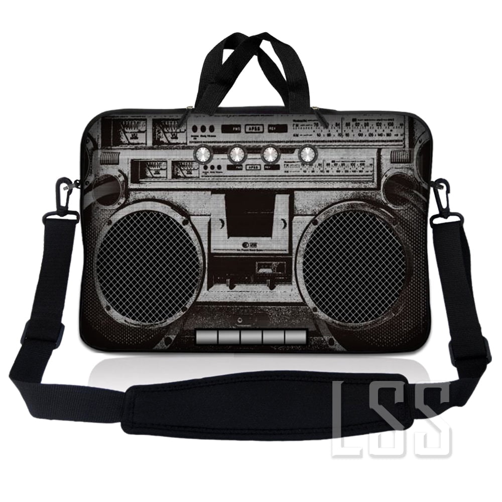 LSS 17 inch Laptop Sleeve Bag with Handle & Adjustable Strap for 17.4 ...