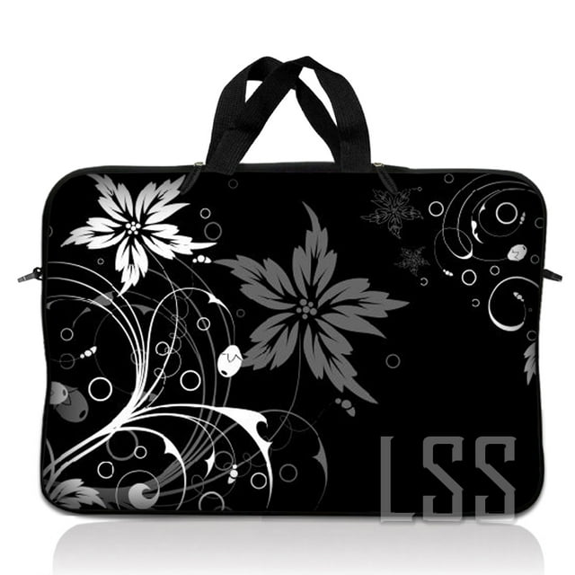 "LSS 17"" Laptop Sleeve Bag, Neoprene, Handle, for MacBook, Acer, Dell ...