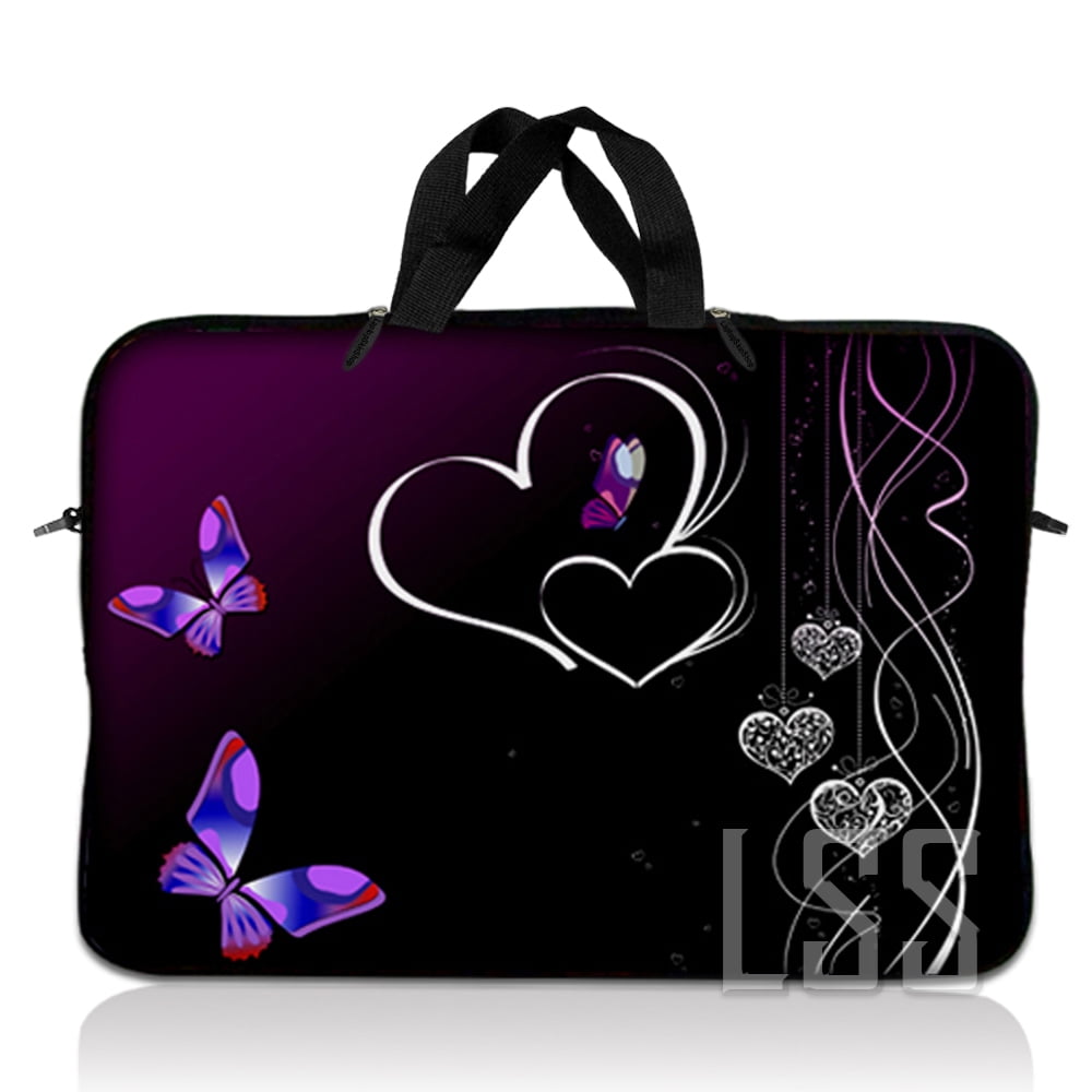 LSS 17 inch Laptop Sleeve Bag Carrying Case Pouch with Handle for 17.4 ...