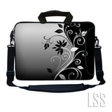 LSS 17 inch Laptop Sleeve Bag Notebook with Extra Side Pocket, Soft ...