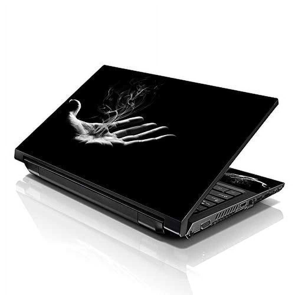 LSS Laptop 15 15.6 Skin Cover with Colorful Smoking Hand Pattern for HP ...