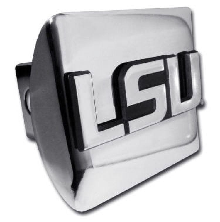 LSU Emblem on Chrome Hitch Cover - Walmart.com