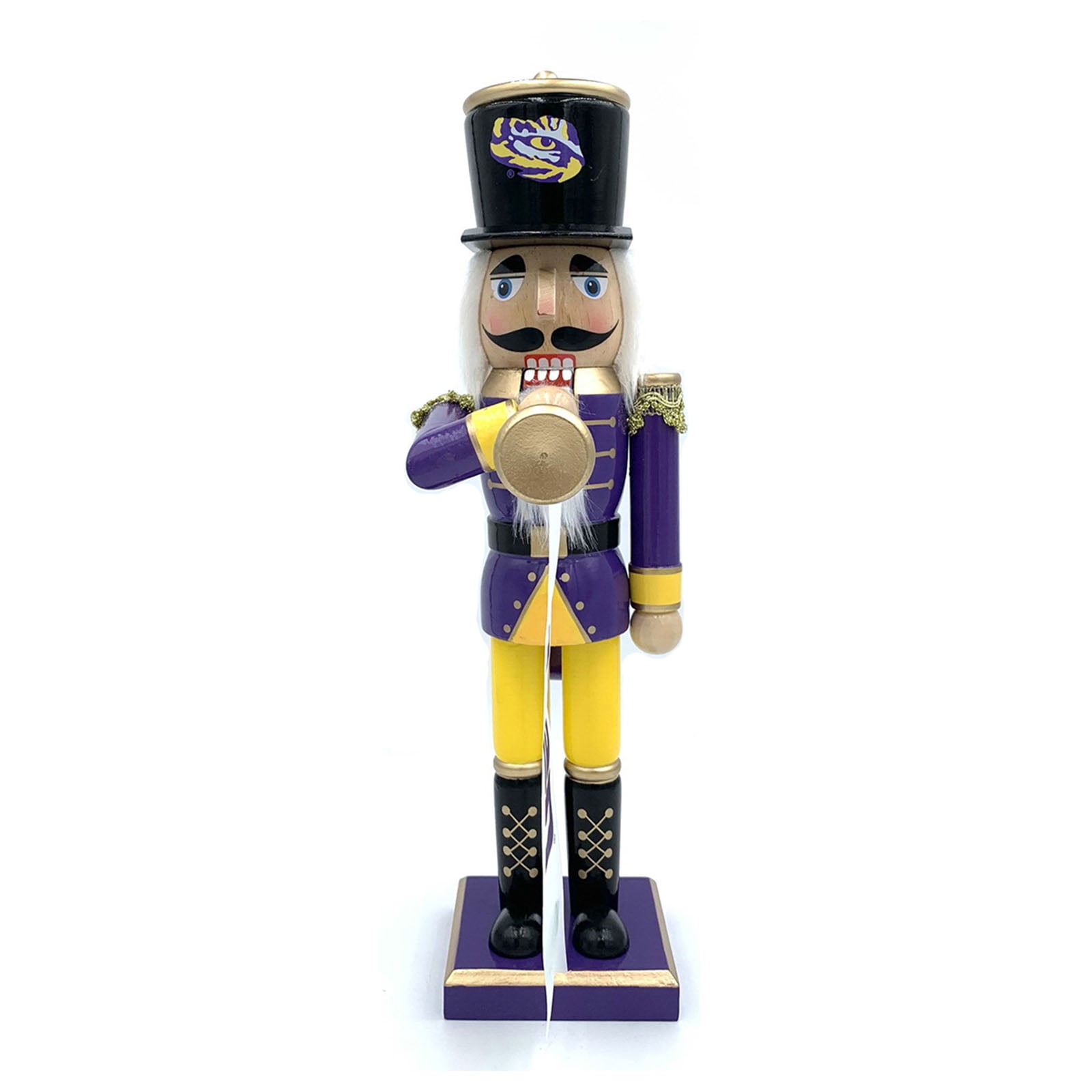LSU Tigers 14" Bugler Nutcracker - Walmart.com
