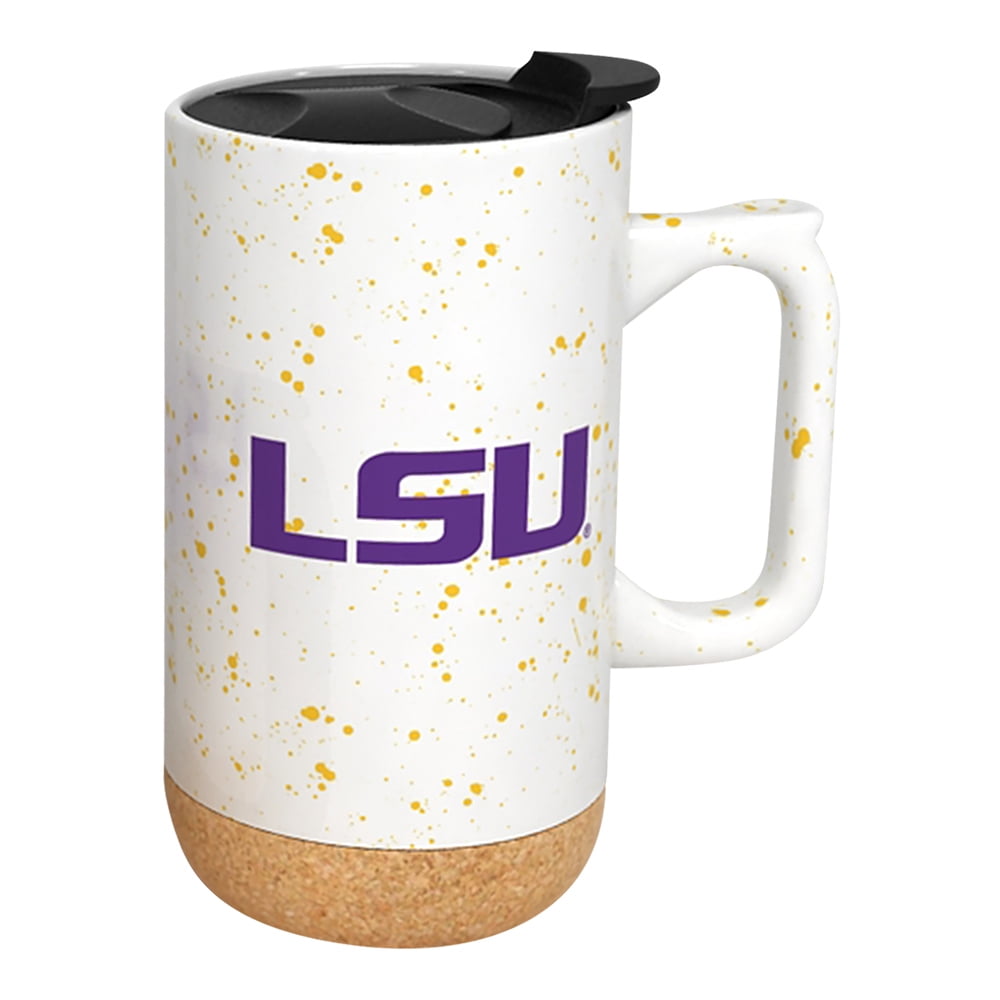 LSU Tigers 18oz. Speckle Cork Mug - Walmart.com