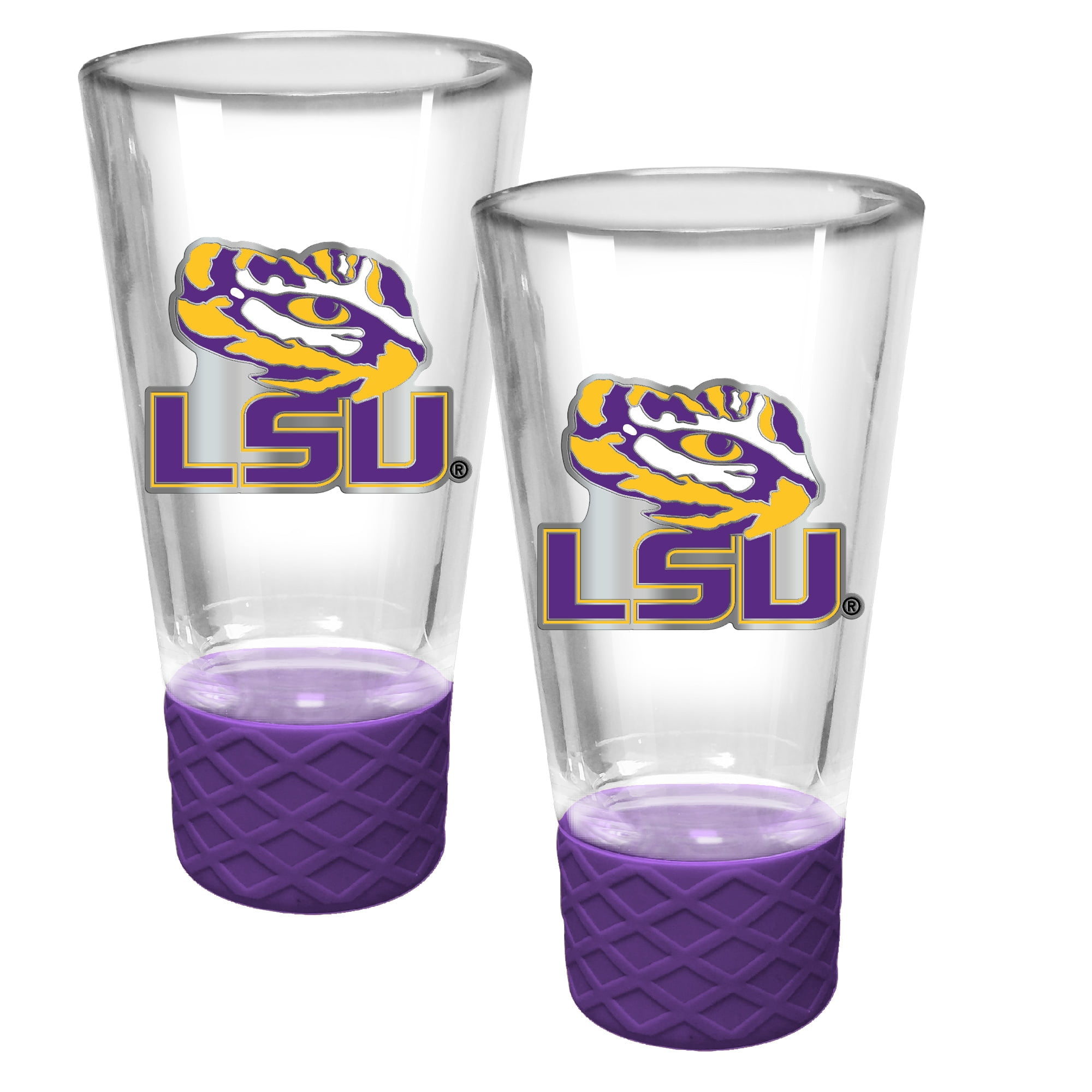 LSU Tigers 2-Pack 4oz. Cheer Shot Set with Silicone Grip - Walmart.com
