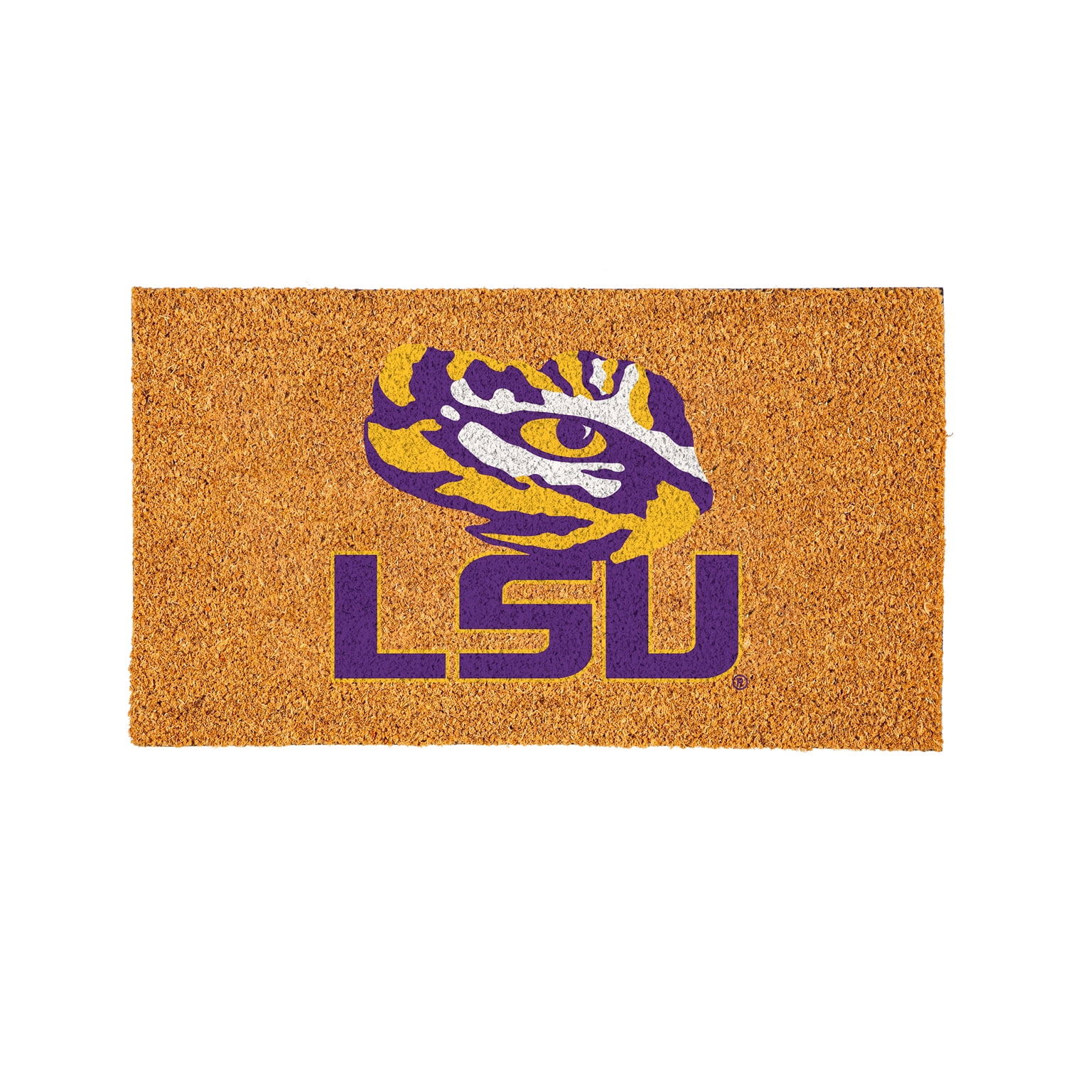LSU Tigers 28" x 16" Logo Turf Mat - Walmart.com