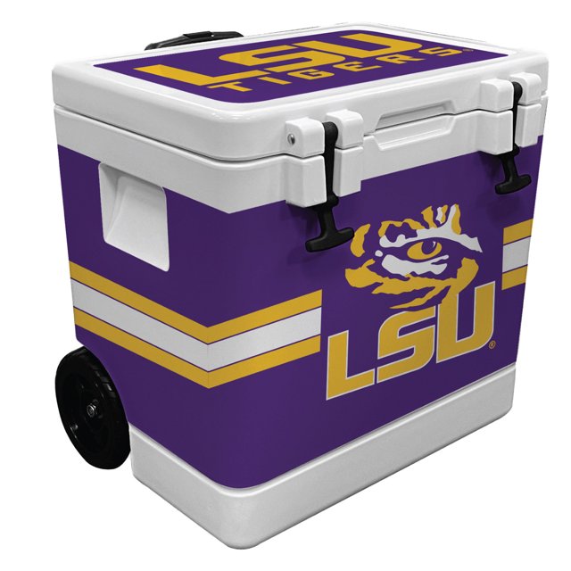 LSU Tigers 42-Can Wheeled Classic Cooler - Walmart.com