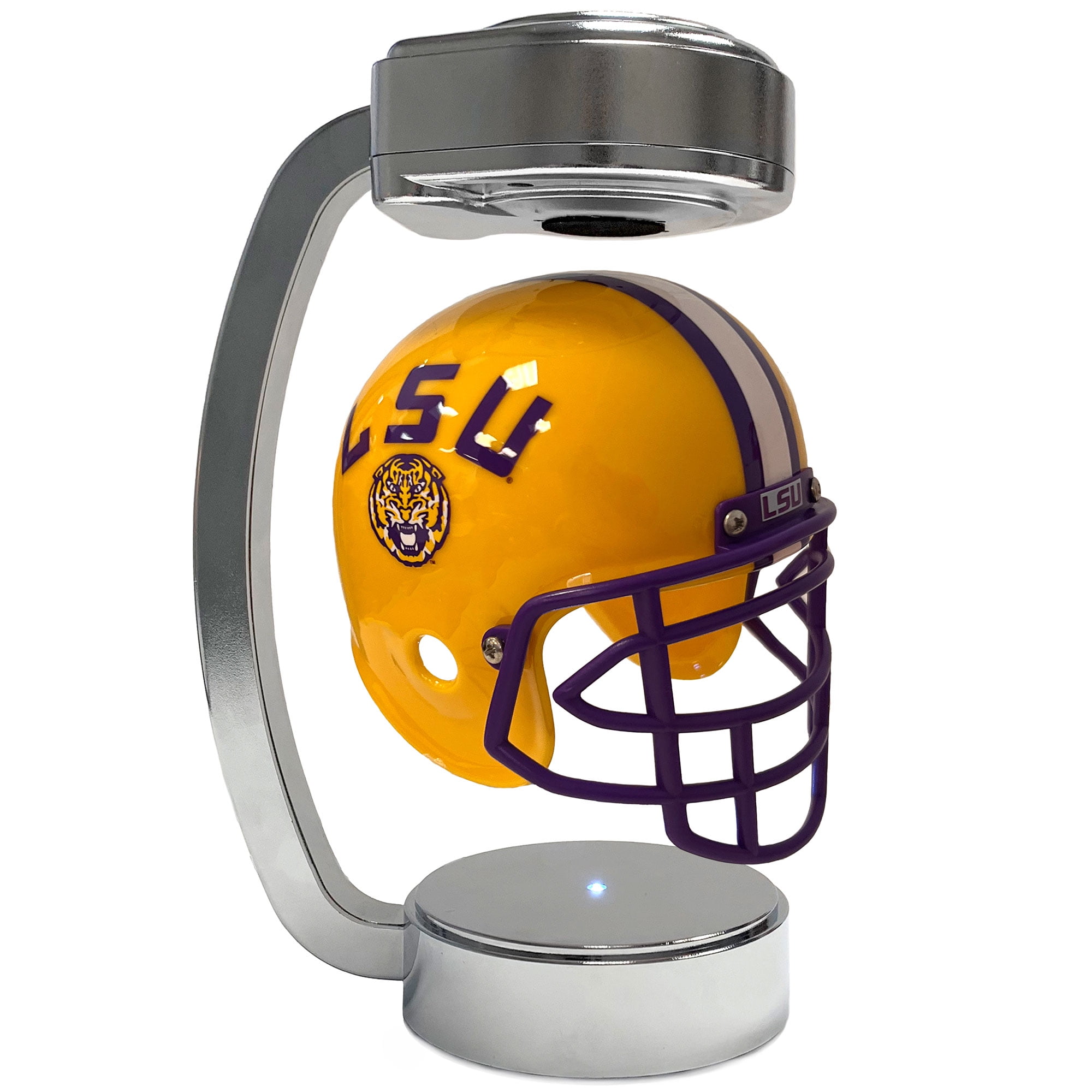 LSU Tigers Chrome Base Mini Hover Helmet - Walmart.com