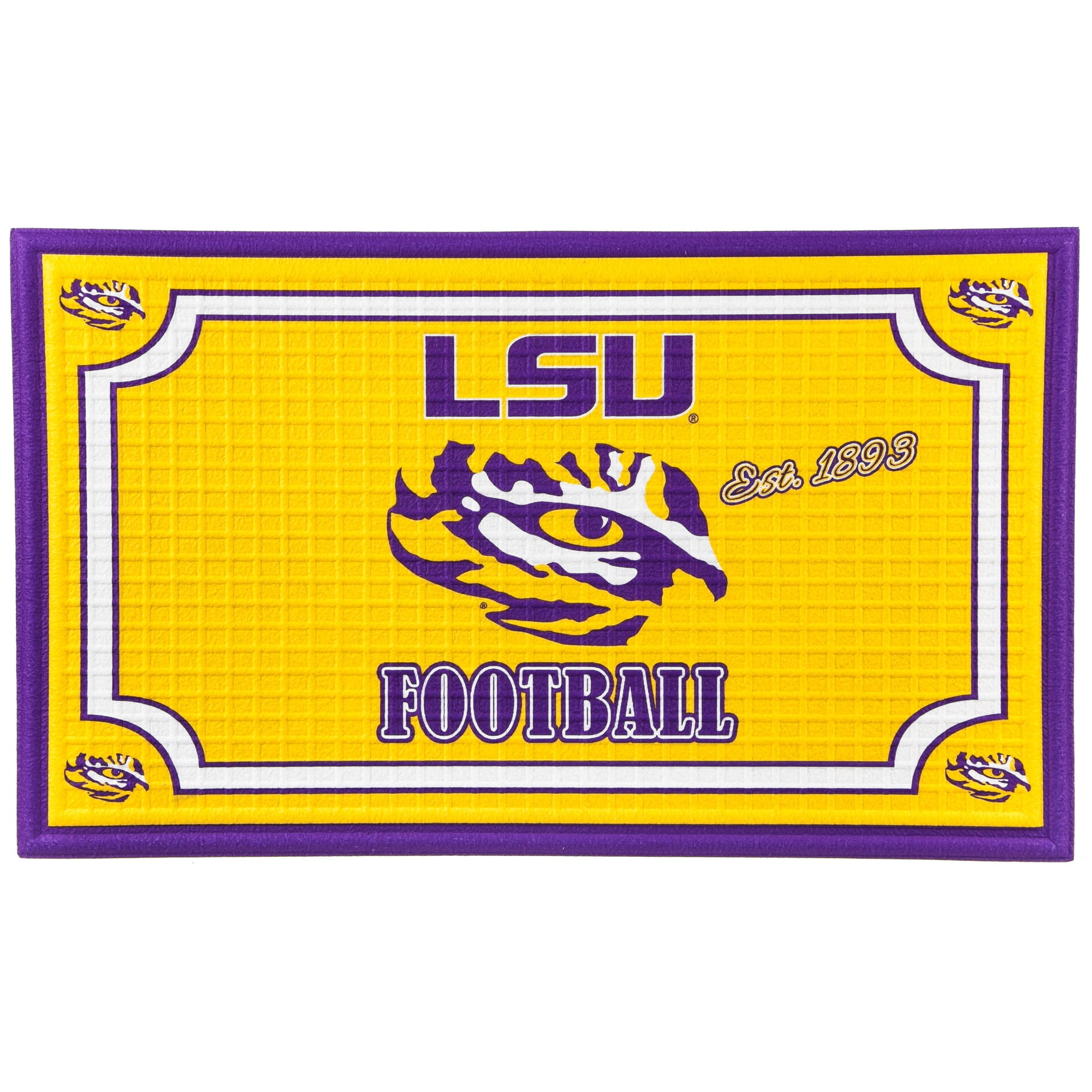 Evergreen Enterprises LSU Tigers Football University Outdoor Welcome ...