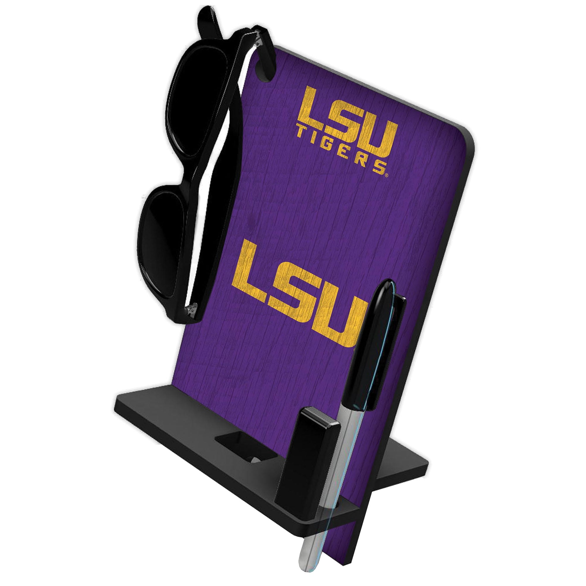 LSU Tigers Four in One Desktop Phone Stand - Walmart.com