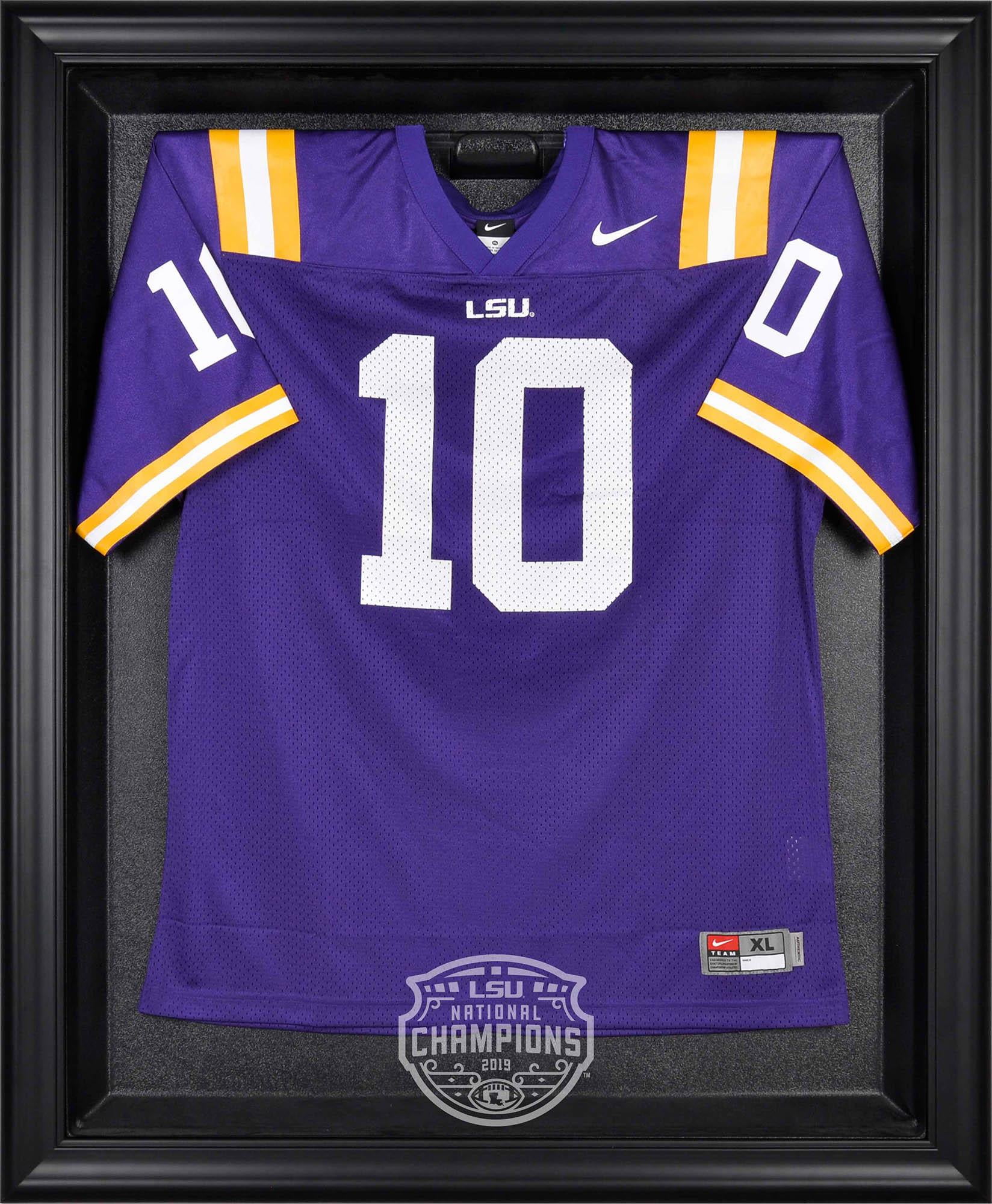 LSU Tigers Framed College Football Playoff 2019 National Champions Logo ...