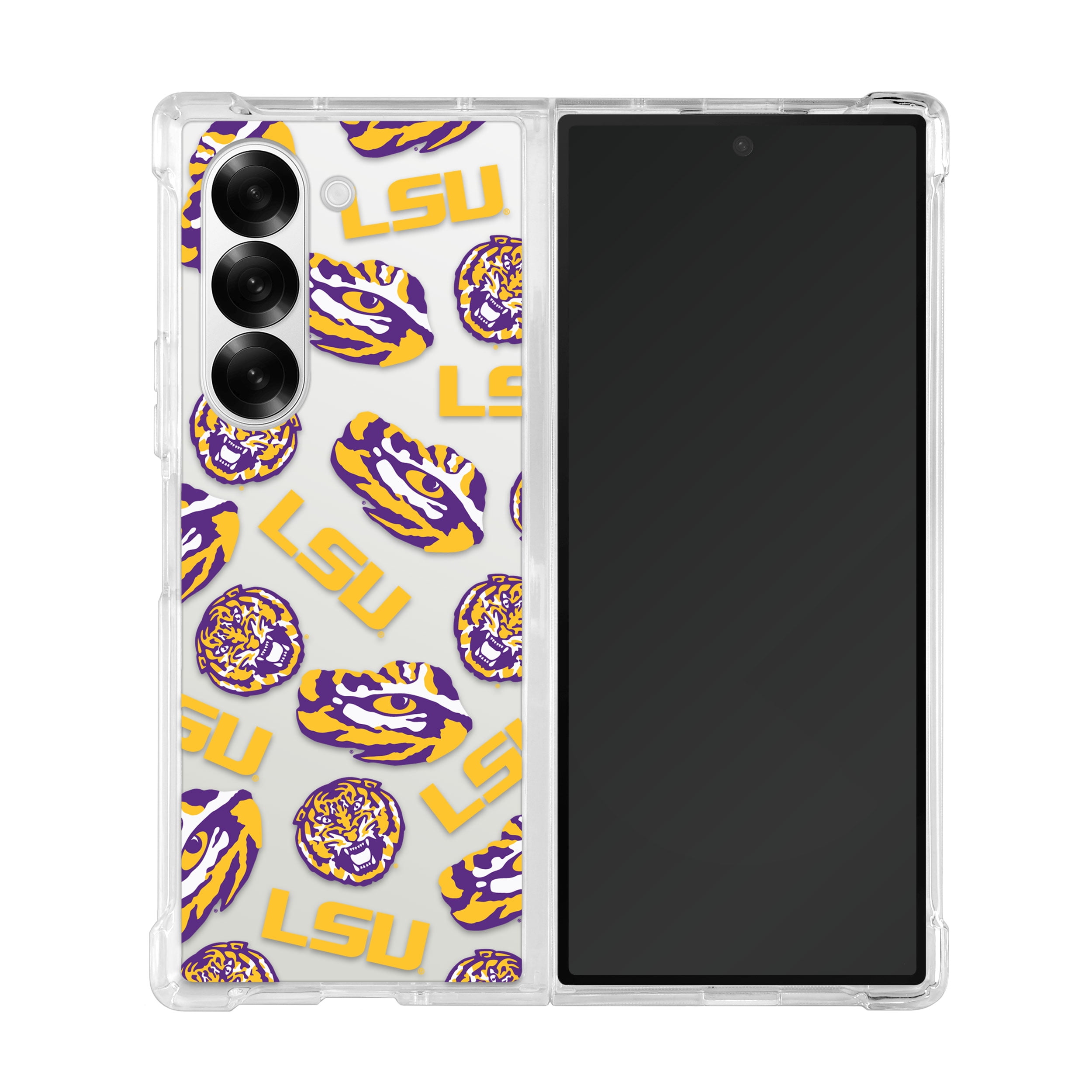 LSU Tigers HD Phone Case for Samsung Galaxy Z Fold6 (Scattered) by ...