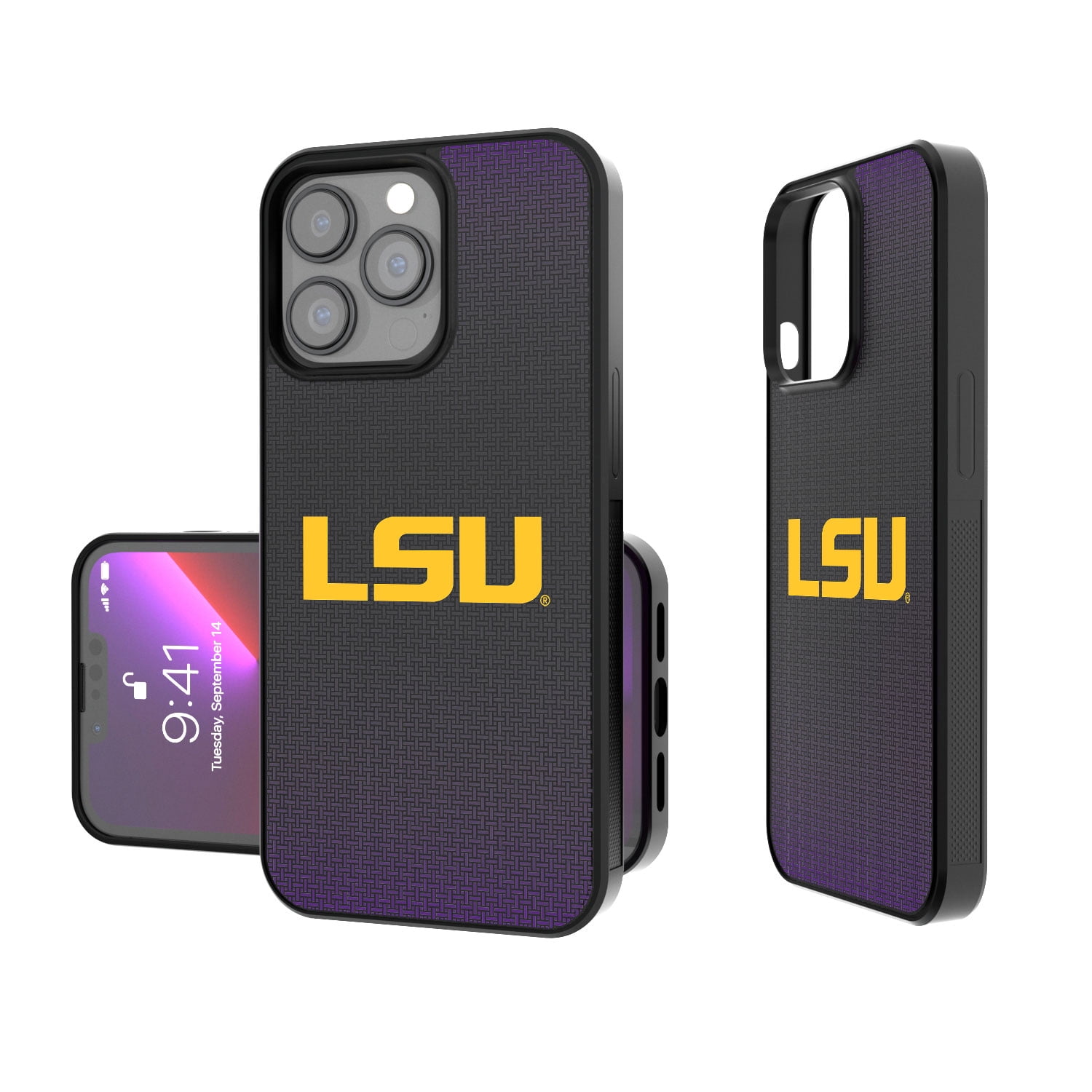 LSU Tigers Linen Logo iPhone Bump Case - Walmart.com