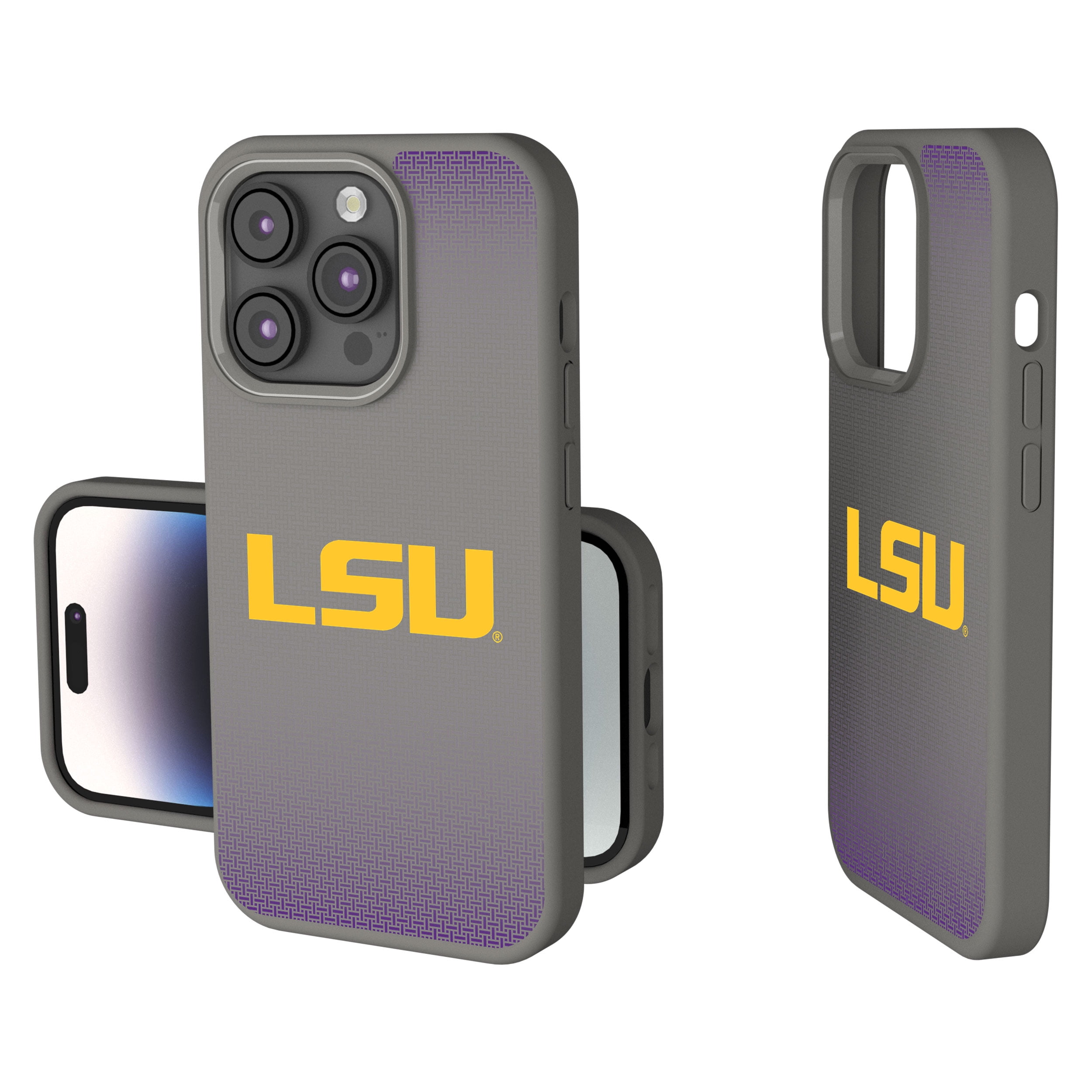 LSU Tigers Linen Logo iPhone Soft Touch Case - Walmart.com