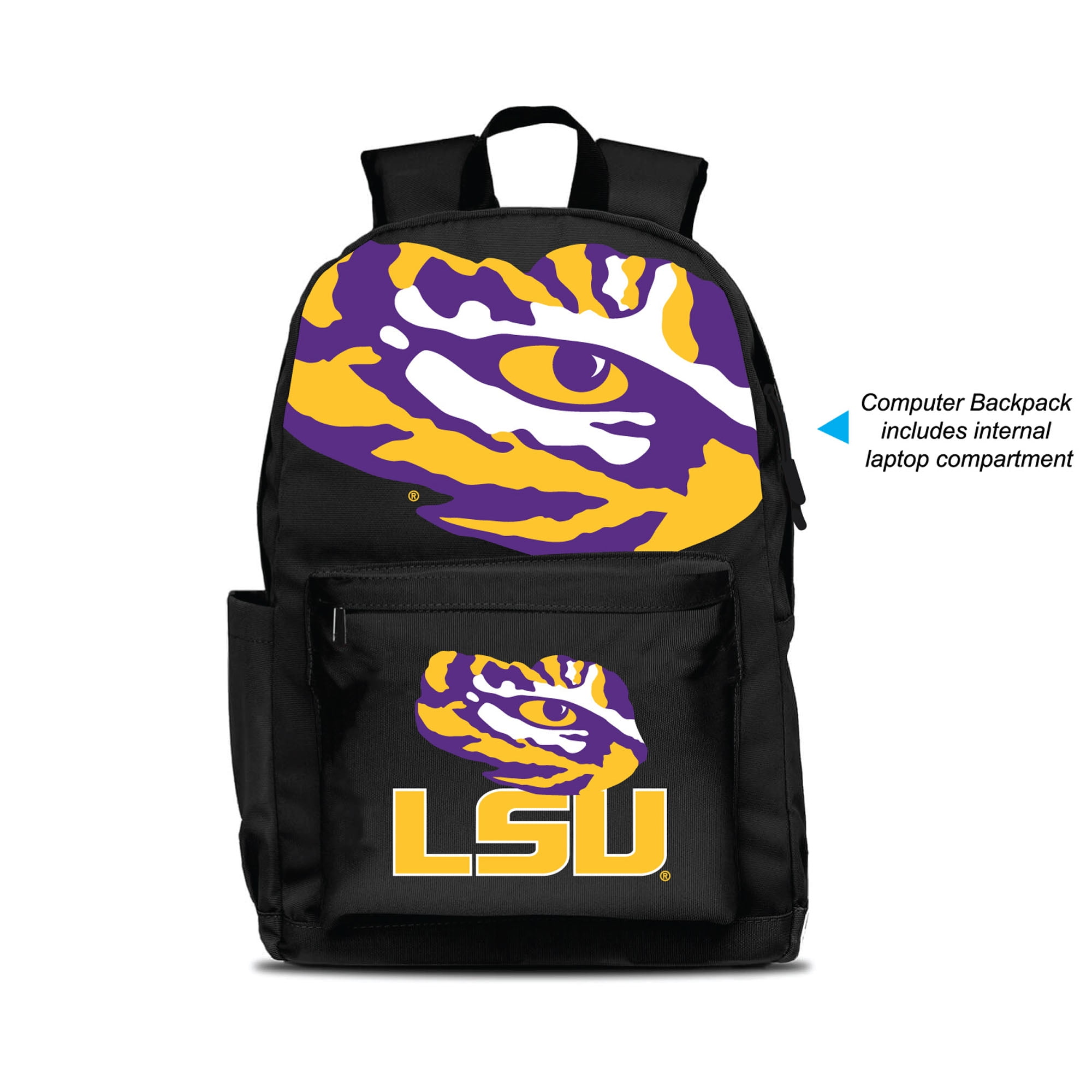 LSU Tigers MOJO Large Logo Fan Backpack - Walmart.com
