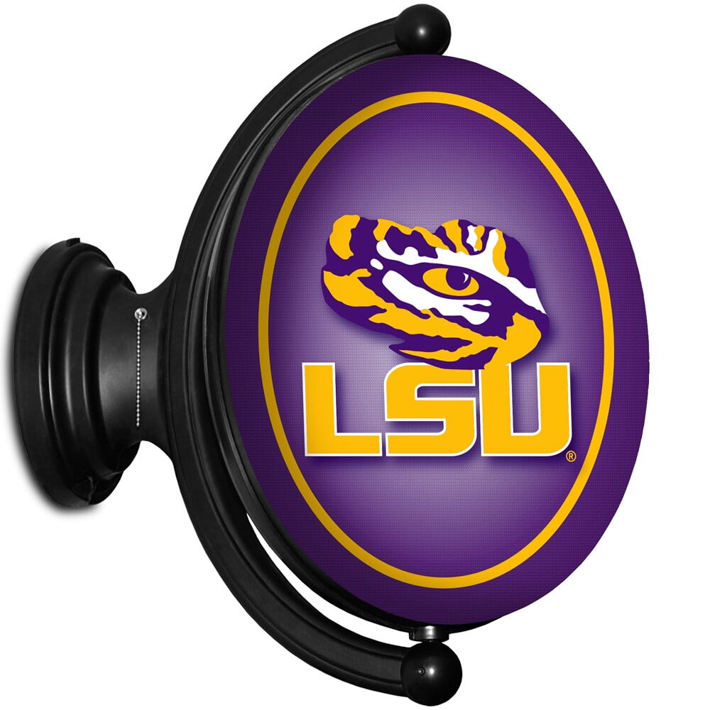 LSU Tigers 23'' x 21'' Illuminated Rotating Wall Sign - Walmart.com