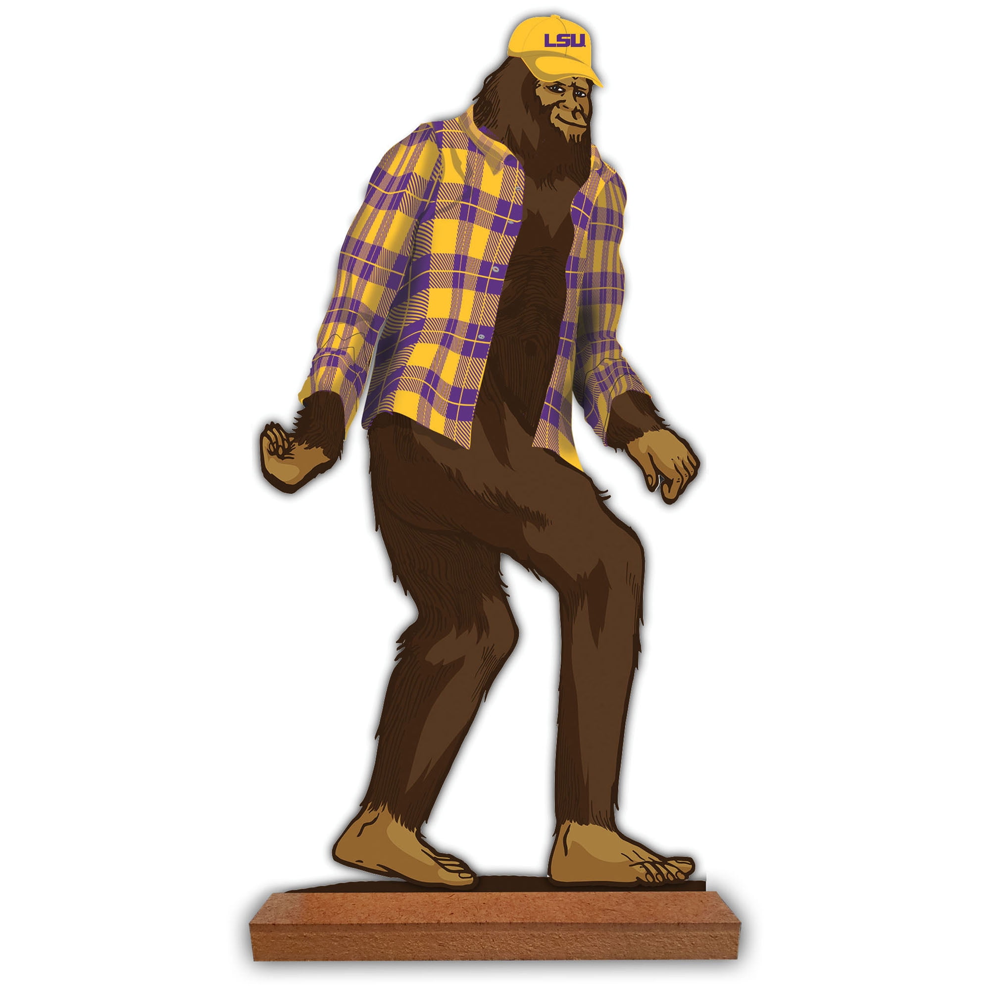 LSU Tigers Team Desktop Fanimal - Walmart.com