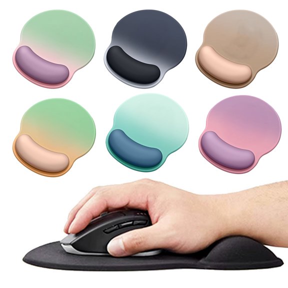 Gaming Mouse Pad Wrist Rest,Ergonomic with Gel Memory Foam,Non-Slip for Home Office/Laptop, Pain ...