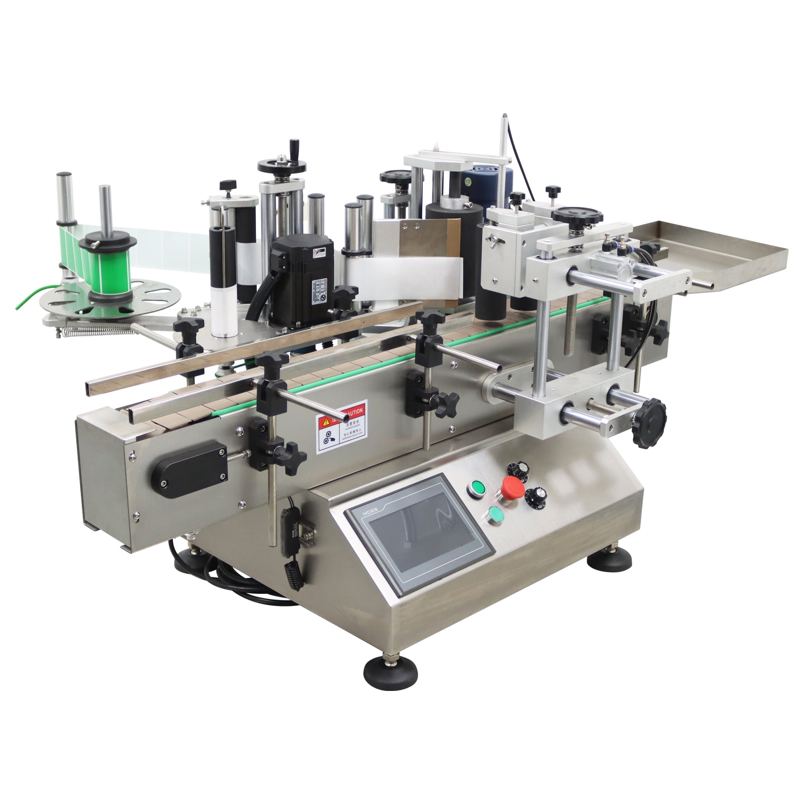 LT-150 Automatic Desktop Conveyor Round Bottle High Speed Labeling Machine 110V - Walmart.com