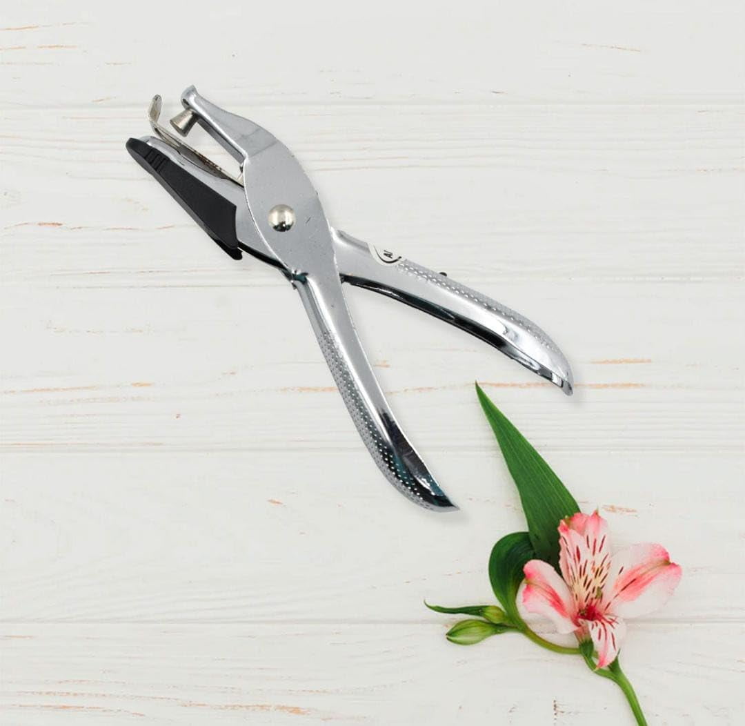 LT One Hole Chrome Plated Handy Paper Punch Chrome Plated Handy Paper ...