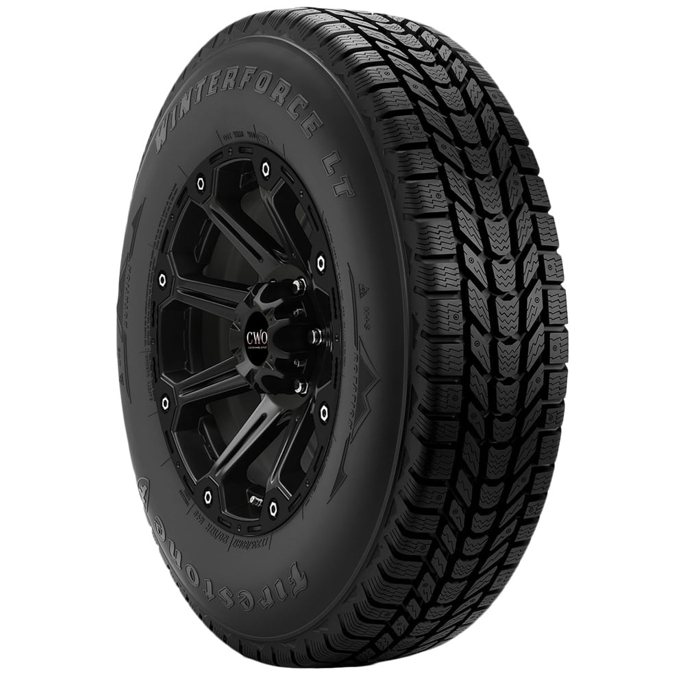 LT275/70R18 Firestone Winterforce LT 125R LRE Black Wall Tire - Walmart.com