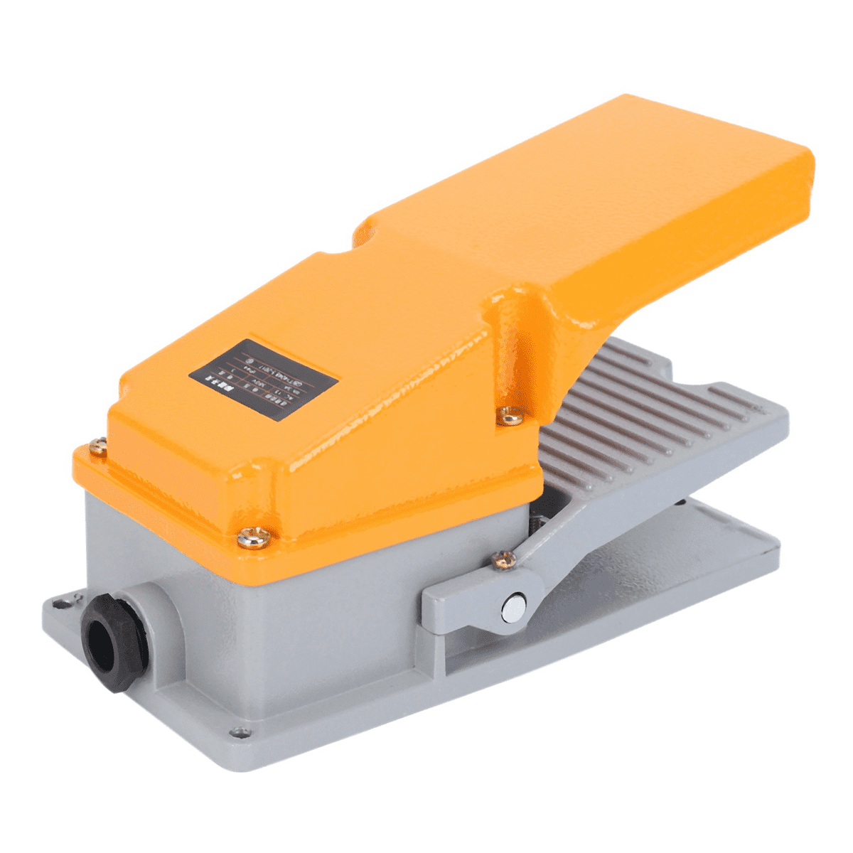 LT4 foot switch aluminium case treadle pedal switch for machine tool ...