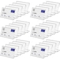 LTECARP 30 Pack Acrylic Sign Holder 2.36" X 1.57", Acrylic Food Sign ...