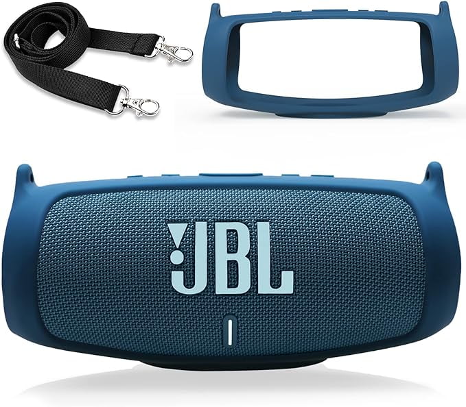 LTGEM Silicone Case Cover for JBL Charge 5 Speaker,Travel Protective ...