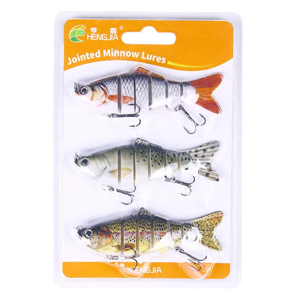 LTI-Jointed Lifelike Fishing Lures - Versatile Use in All Water Types ...