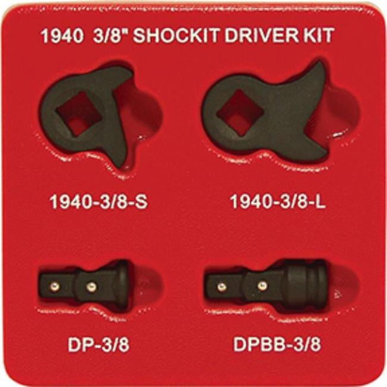 LTI Tools LOC-LT1940-3-8 0.375 in. Kentucky Kicker Shockit Drive Kit ...