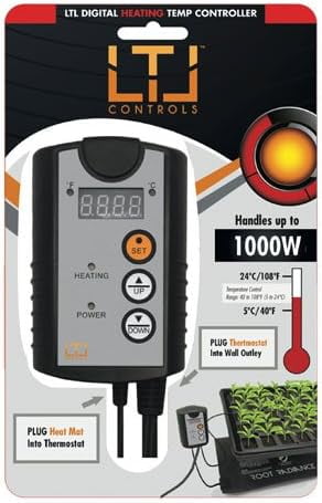LTL Digital Thermostat for Heat Mat - Temperature Controller - Walmart.com