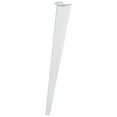 LTL Duraline Table Legs Folded White Steel 28", Set of 4 - Walmart.com