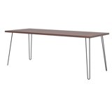 LTL Duraline Table Legs Wired Black Steel 28", Set of 4 - Walmart.com